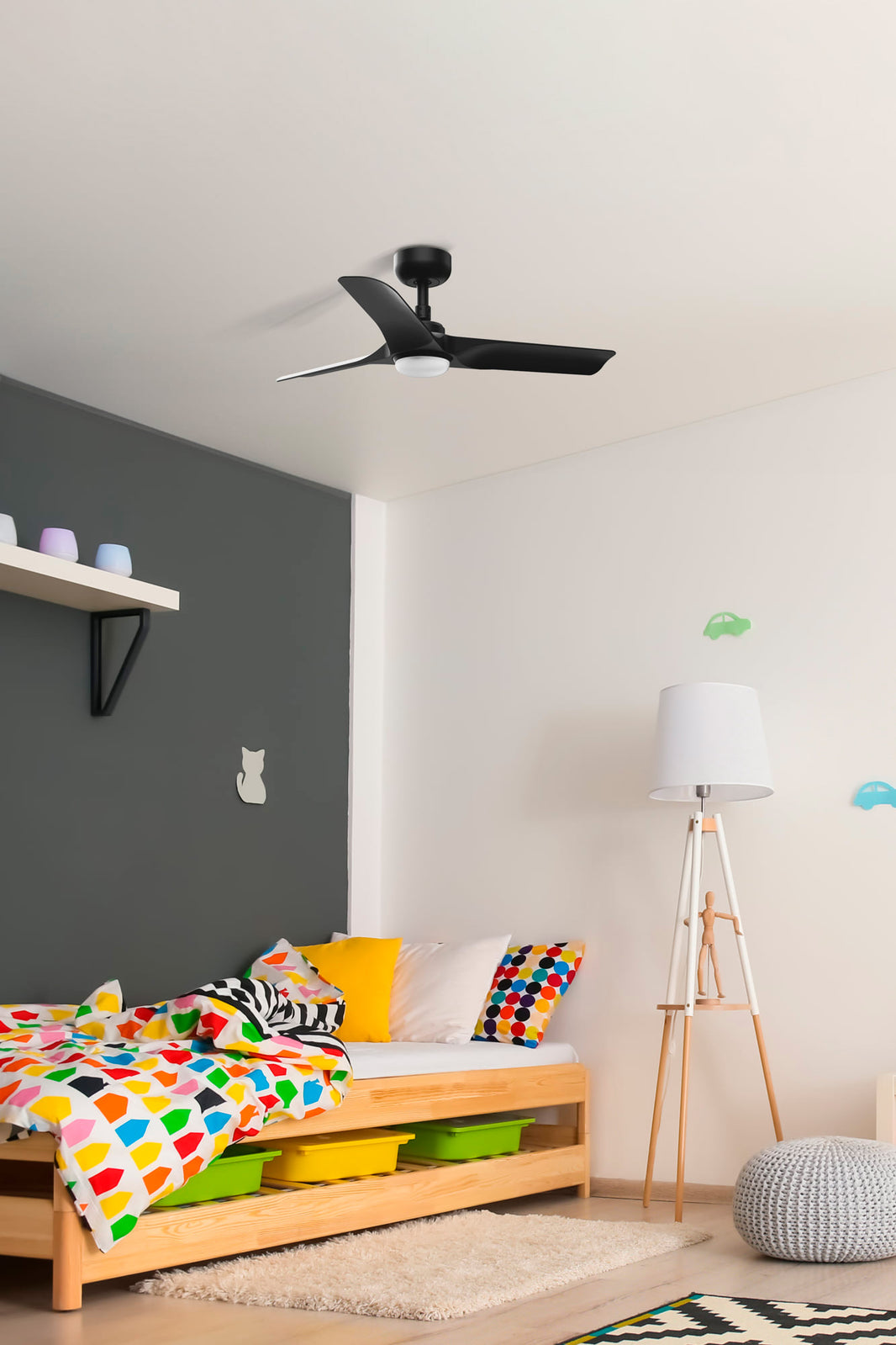 Ventiladores para Techos Inclinados | Adaptables 15°-45° | LuzGuru ...